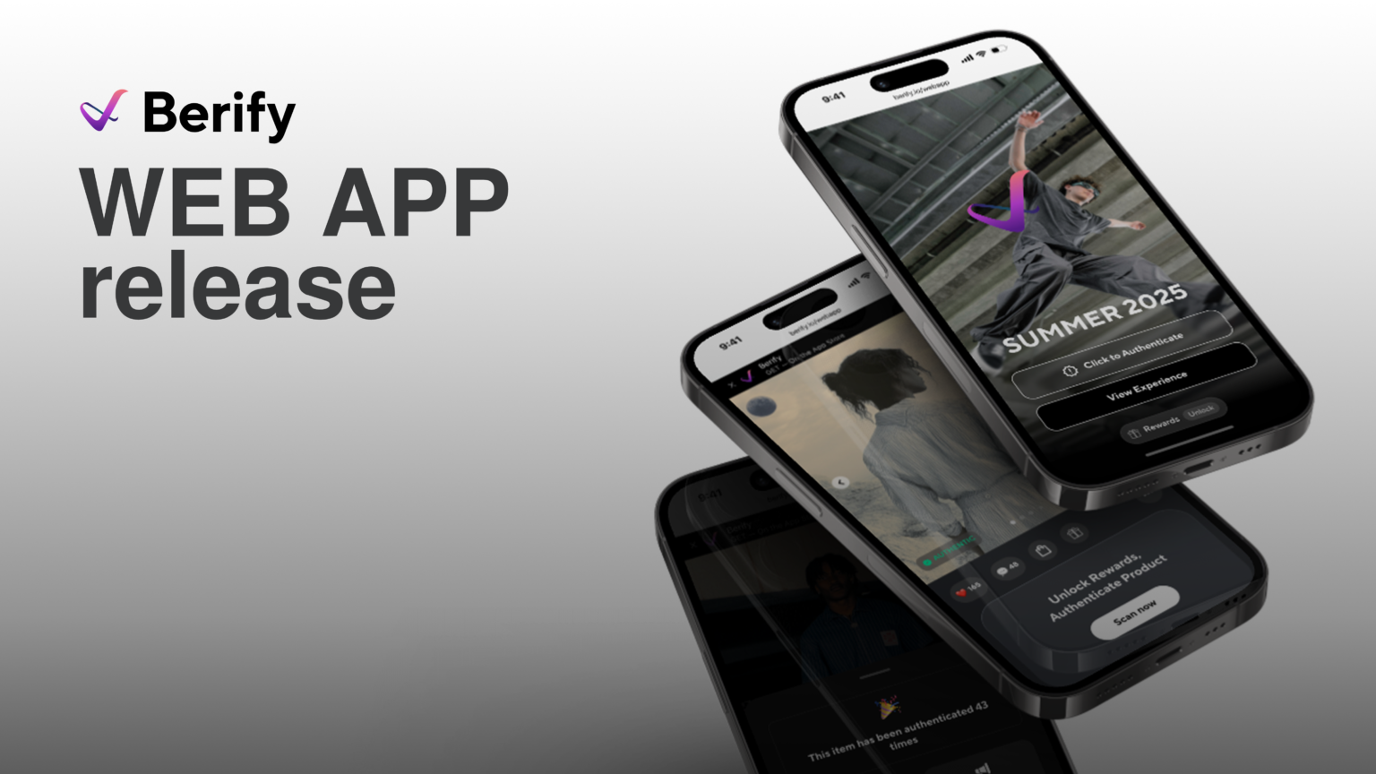 Introducing the Berify Web App: Instant Product Authentication – No App ...